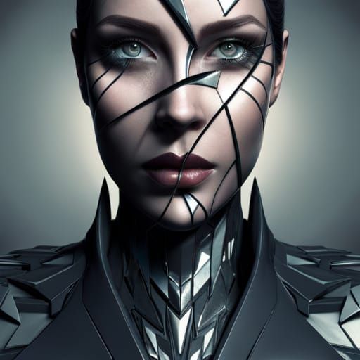 Shattered Masks - we all wear one! - AI Generated Artwork - NightCafe ...