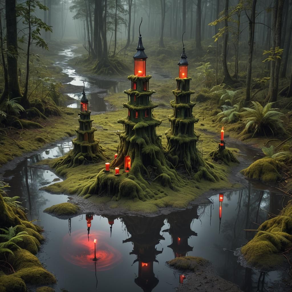 Weird Shrines - AI Generated Artwork - NightCafe Creator