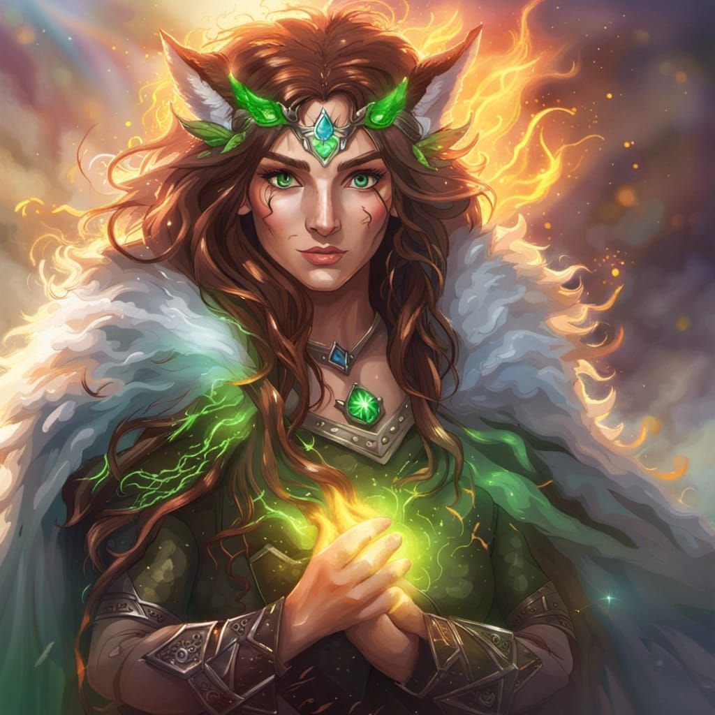 druid princess - AI Generated Artwork - NightCafe Creator