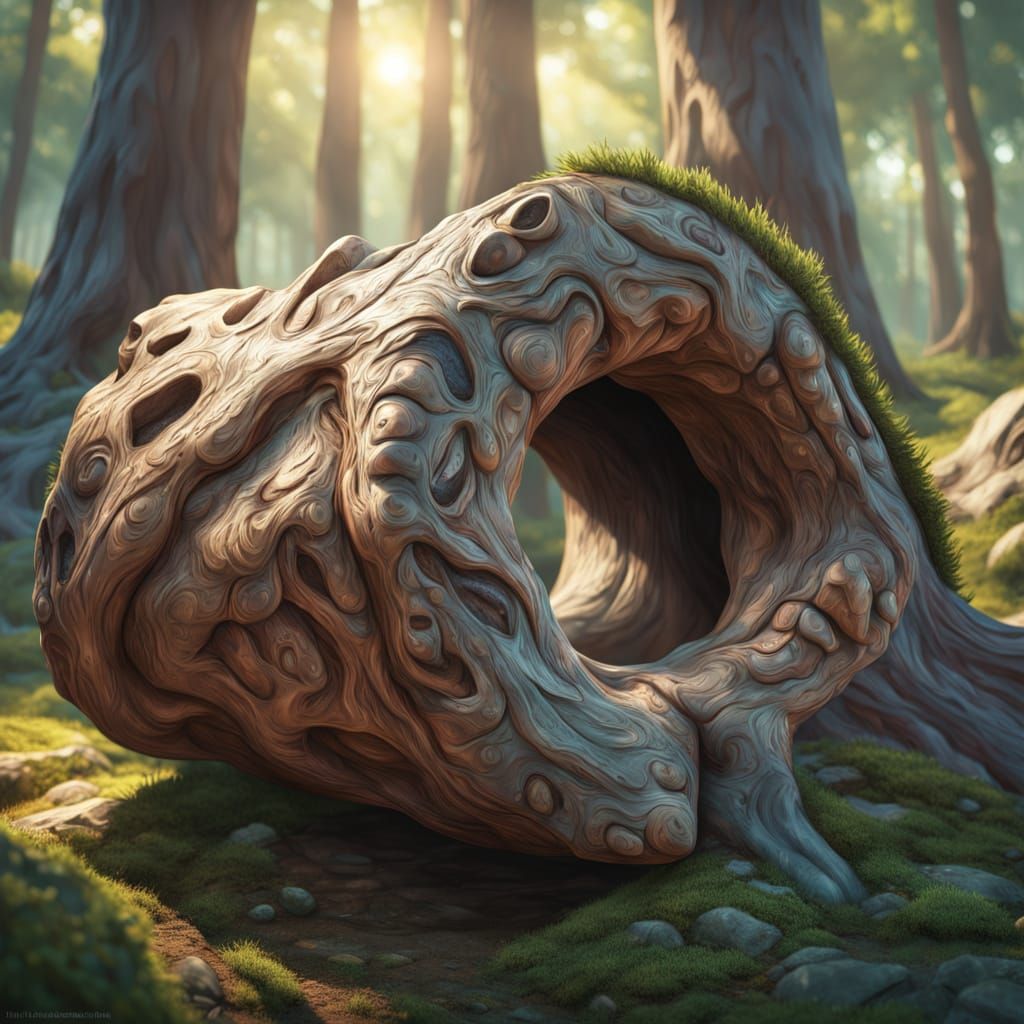 Things That Look Like Faces - Hyper-Realistic Tree Face in E...