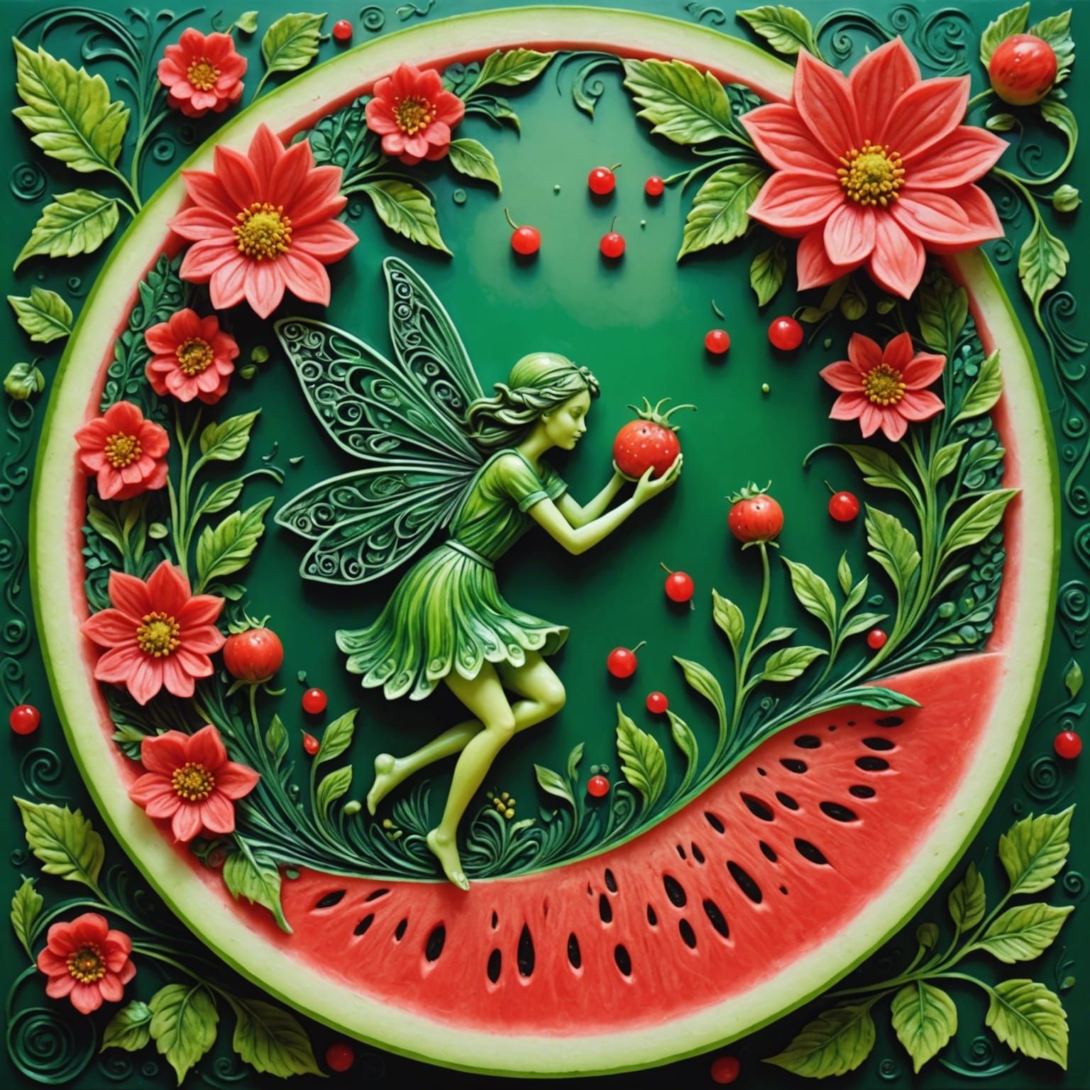 WATERMELON - AI Generated Artwork - NightCafe Creator