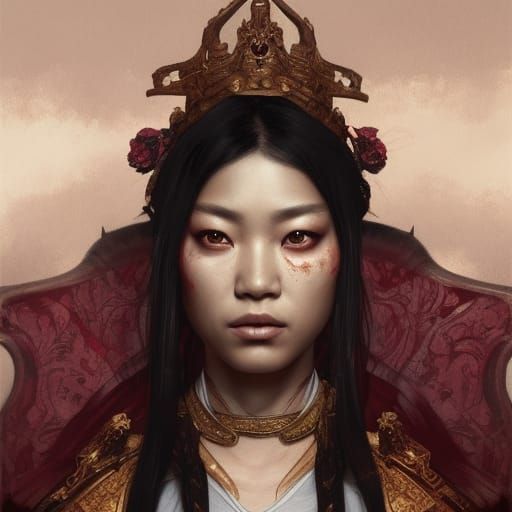 The rebel Queen - AI Generated Artwork - NightCafe Creator