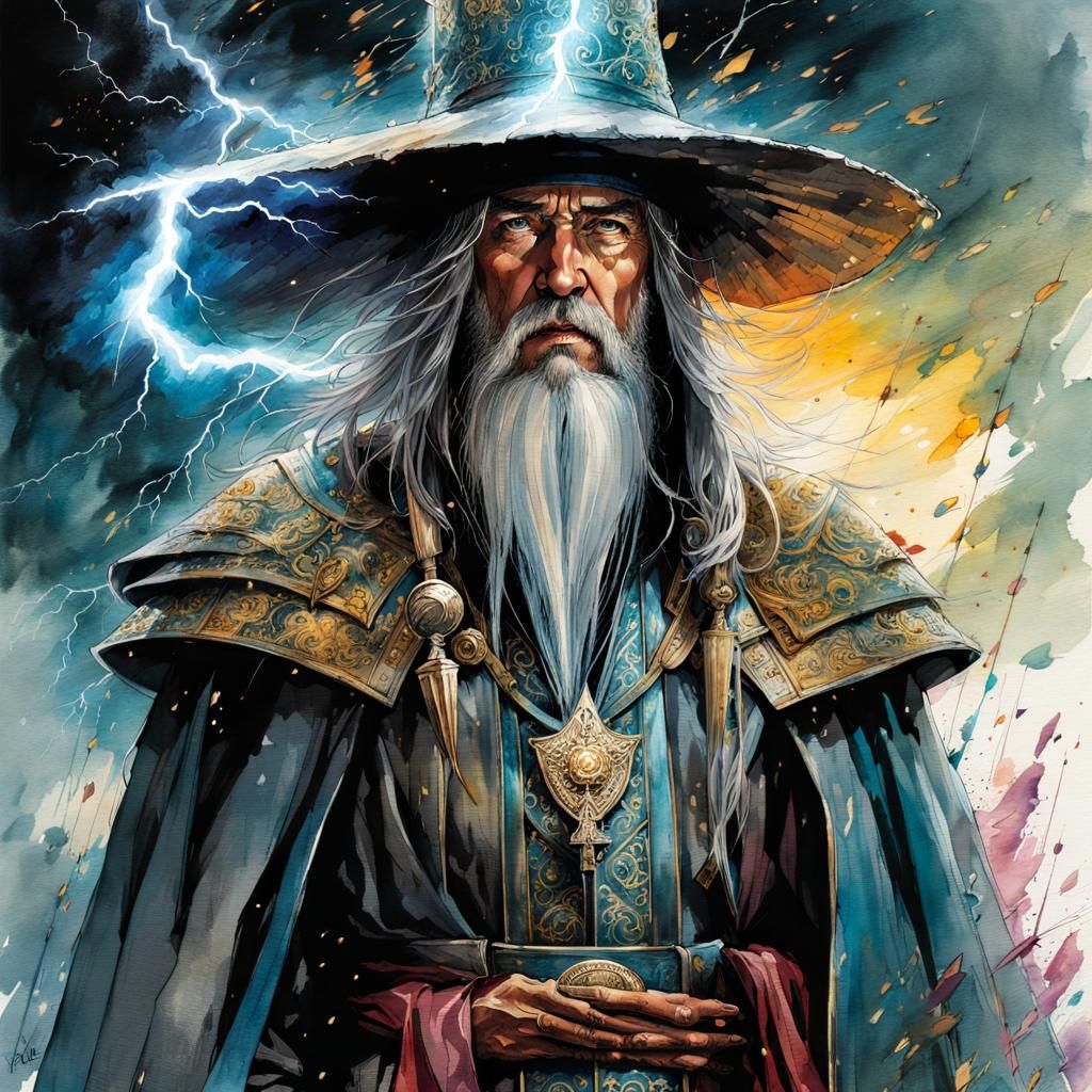 Magical Wizard - AI Generated Artwork - NightCafe Creator