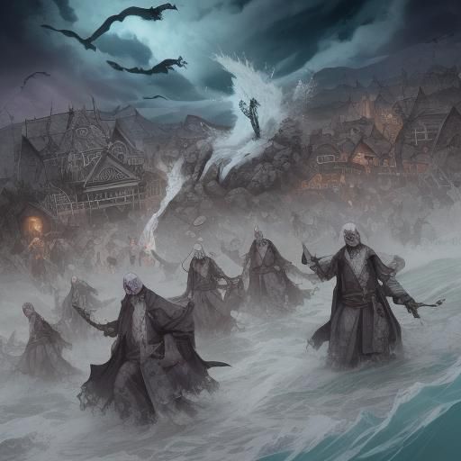 An entire kingdom of ghosts crying out for vengeance as a tidal wave of ...