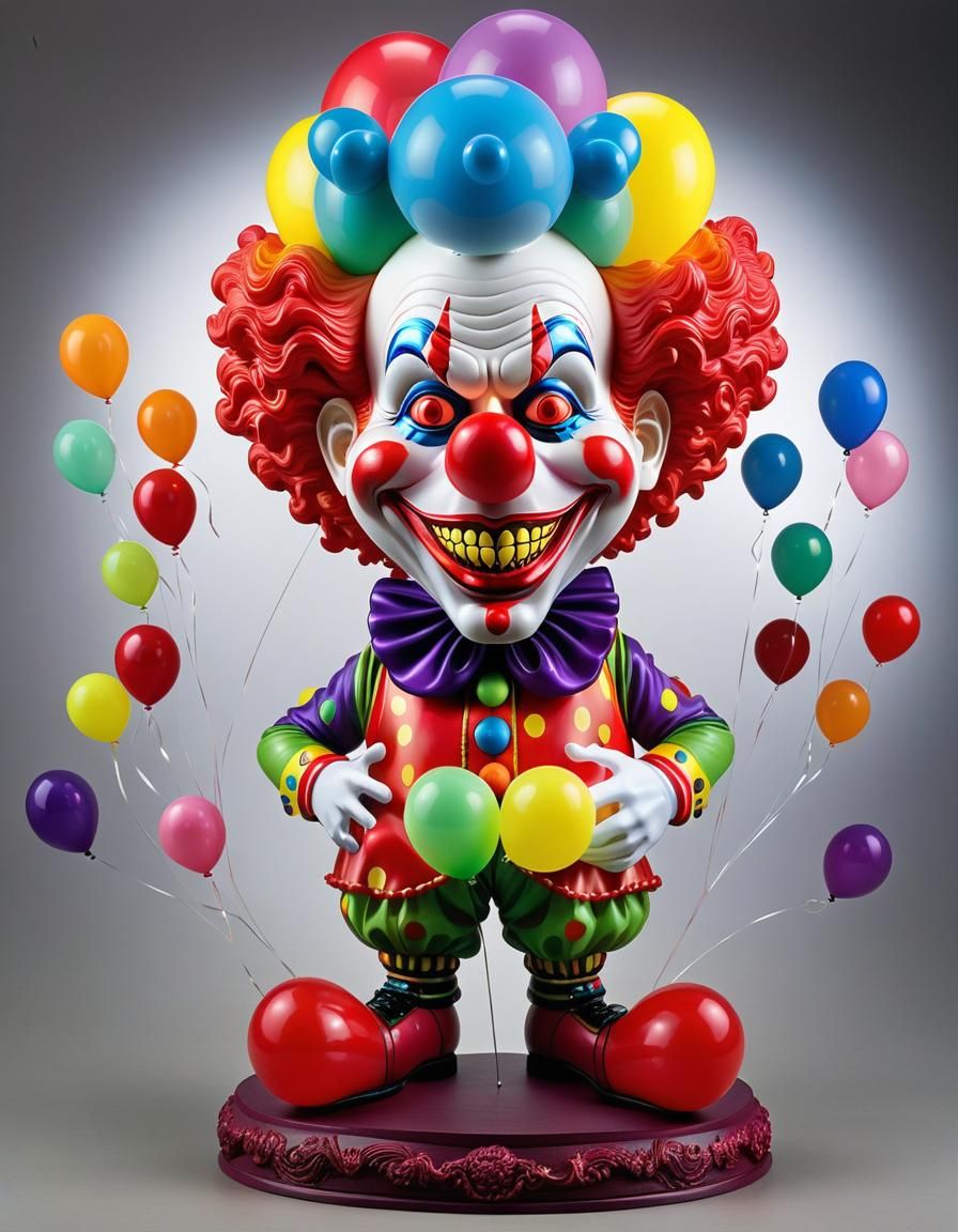 Bobble & Balloon Head Clown II 🤡🎈
