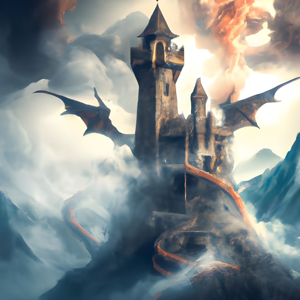 Guarded Castle - AI Generated Artwork - NightCafe Creator