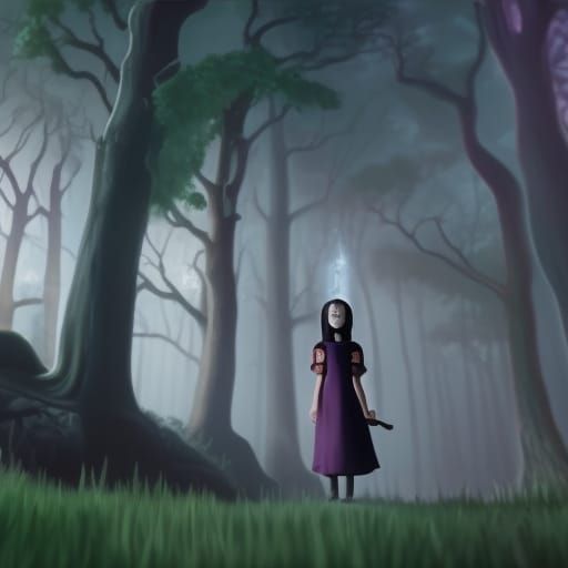 The Faceless Girl - AI Generated Artwork - NightCafe Creator