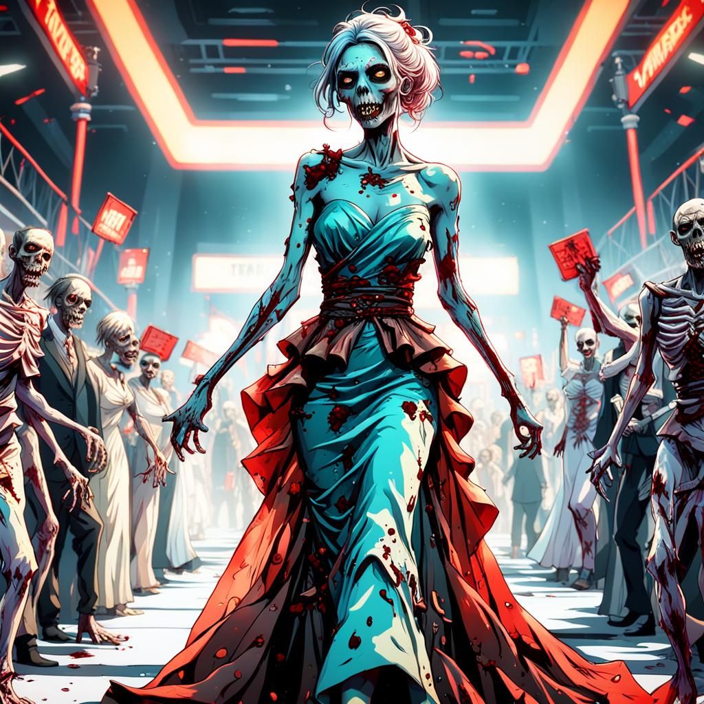 Award for the best dressed undead - AI Generated Artwork - NightCafe ...