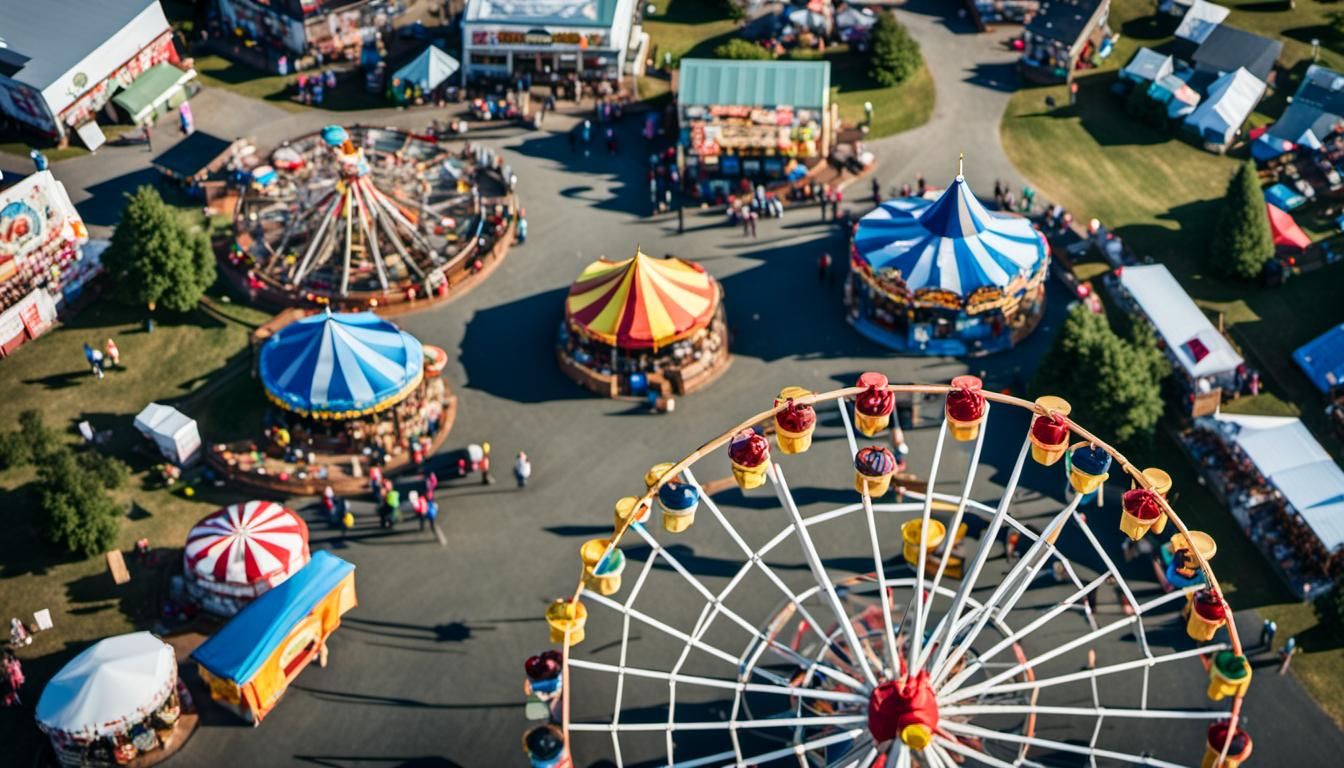 When The Fair Comes To Town - AI Generated Artwork - NightCafe Creator