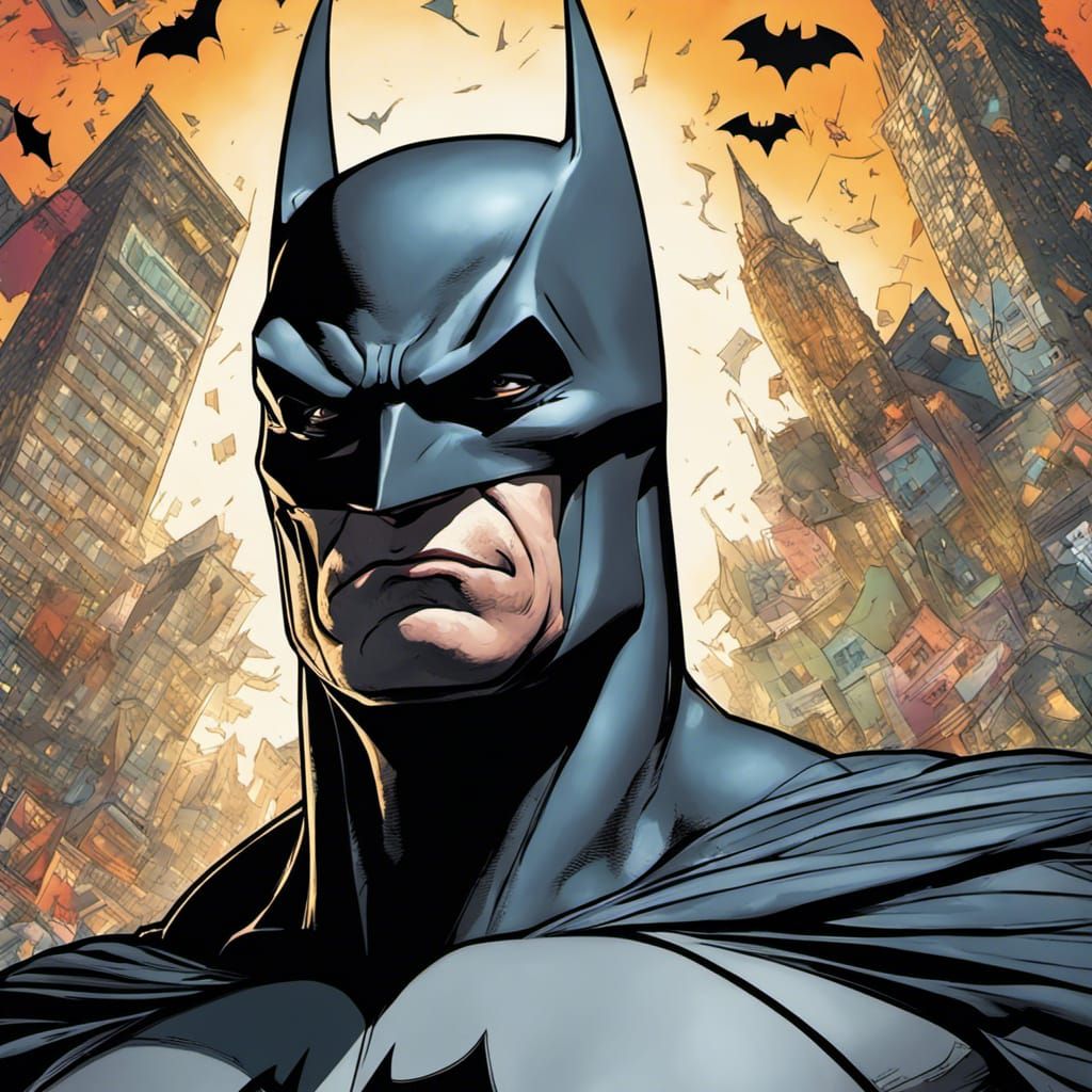 DC COMICS: BATMAN - AI Generated Artwork - NightCafe Creator