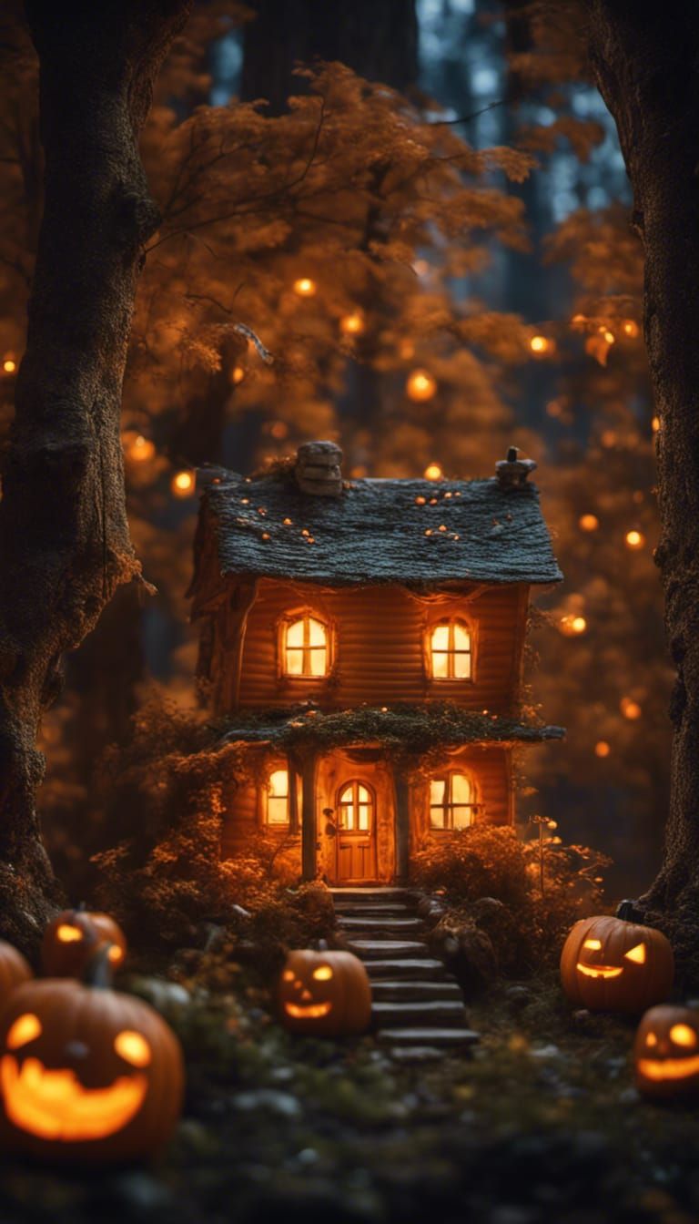 In Hallow’s Eve - AI Generated Artwork - NightCafe Creator