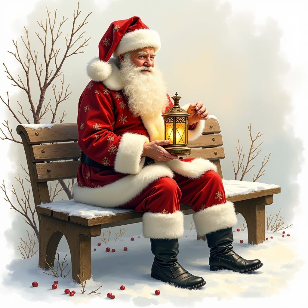 Create a serene Watercolor, Realistic, Airbrush, Of real life like ...