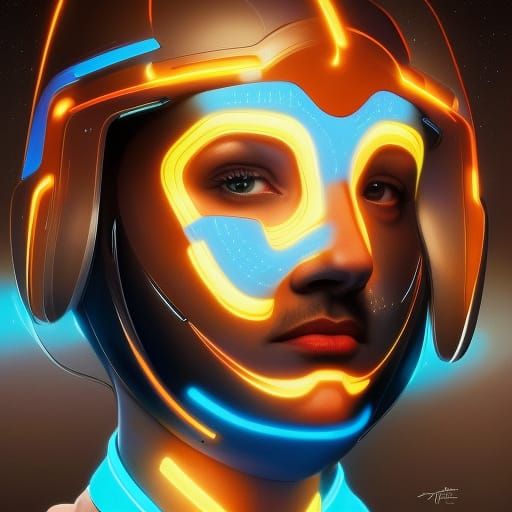 Jodorowsky's Tron - AI Generated Artwork - NightCafe Creator