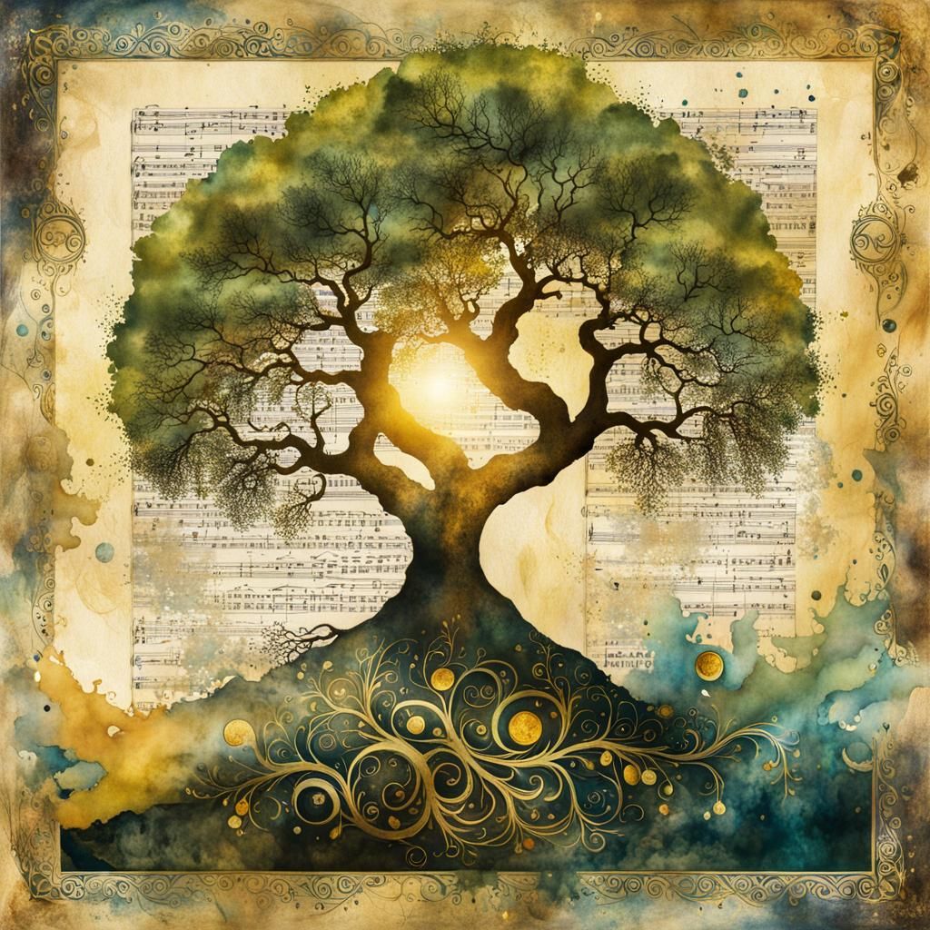 The tree of life - AI Generated Artwork - NightCafe Creator