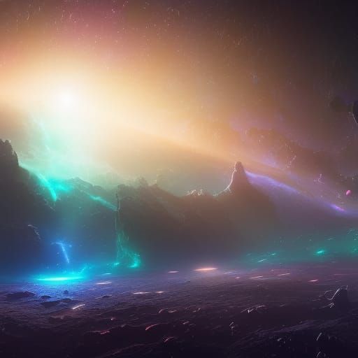 Dark matter - AI Generated Artwork - NightCafe Creator