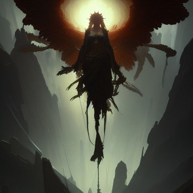 Seraphim a masterpiece, 8k resolution, dark fantasy concept art, by ...