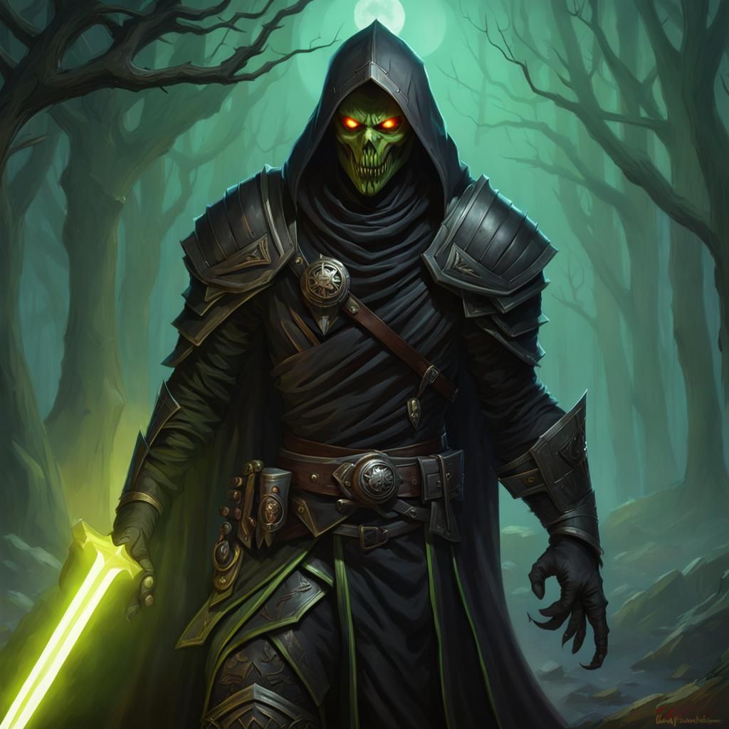 Undead rogue - AI Generated Artwork - NightCafe Creator