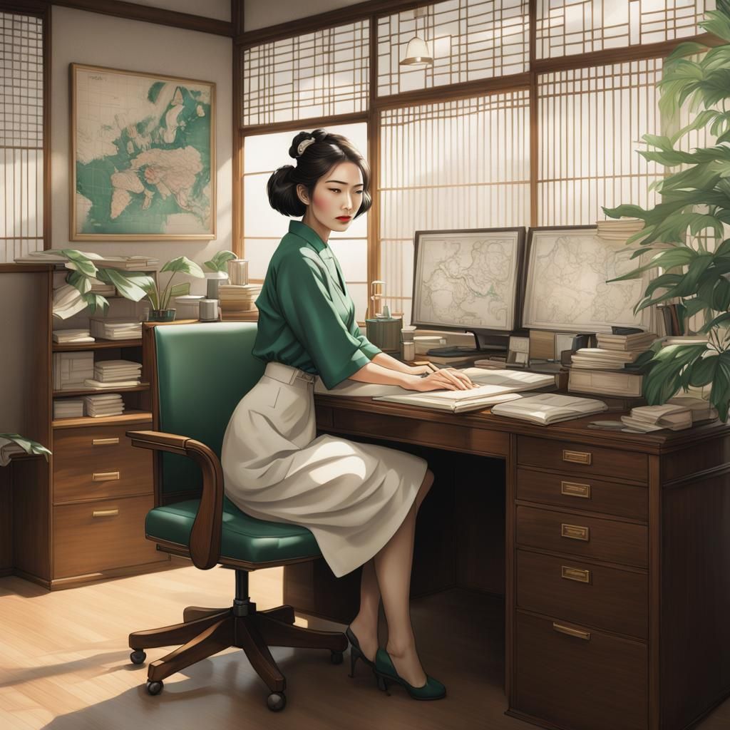 The office 5 - AI Generated Artwork - NightCafe Creator