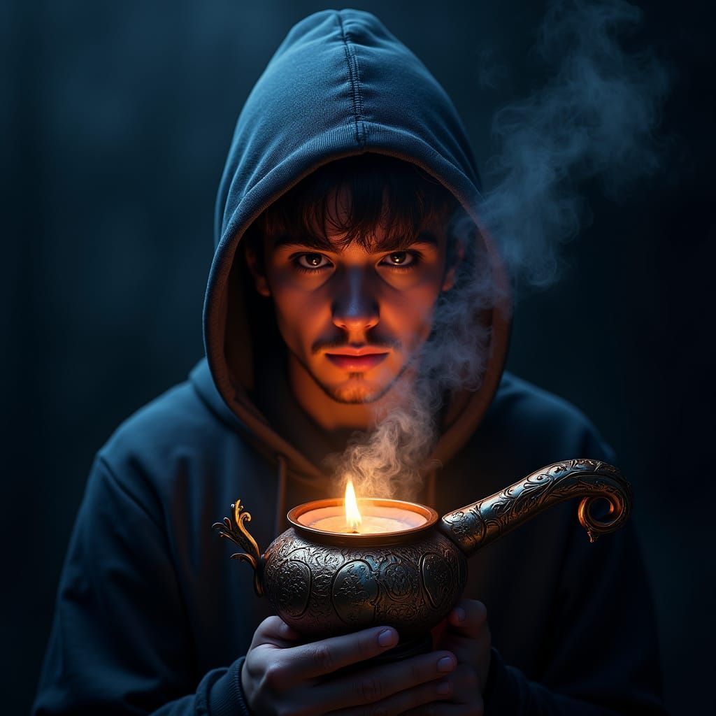 Hyperrealistic portrait - Hyperrealistic portrait