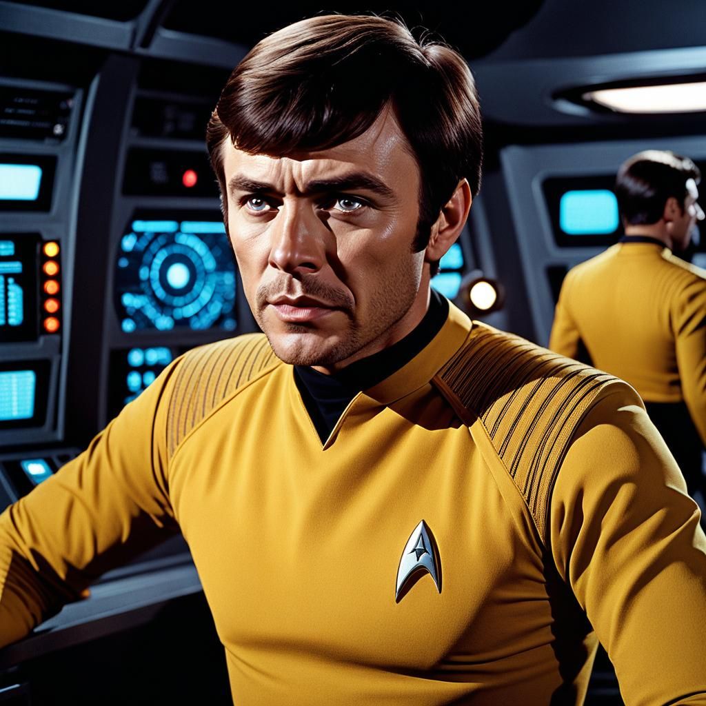 Chekov on the bridge ( well almost) - AI Generated Artwork - NightCafe ...