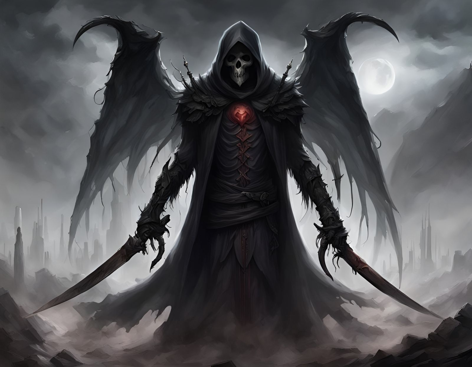 The First & Last Assassin (The Reaper) - AI Generated Artwork ...