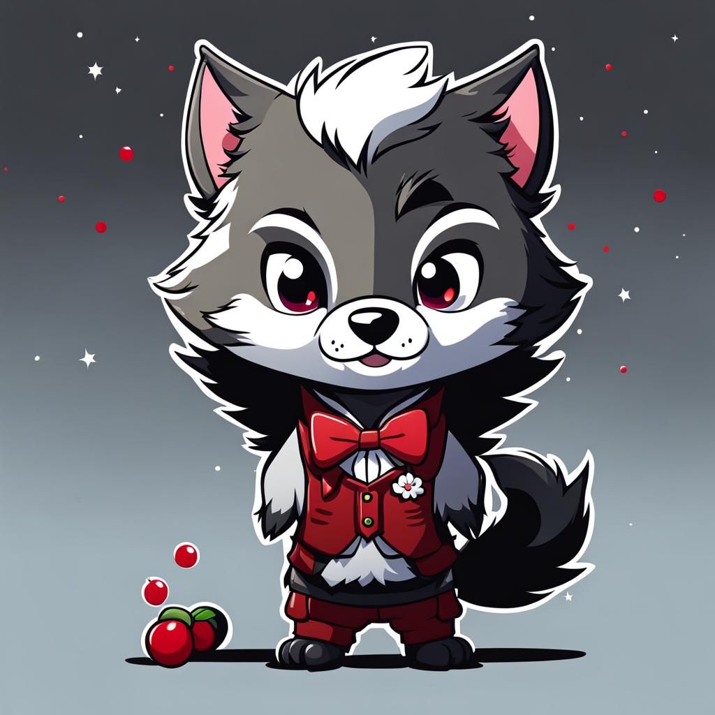 Werewolf, Half wolf-Half man, Kawaii, anime, chibi, disney, cartoon ...