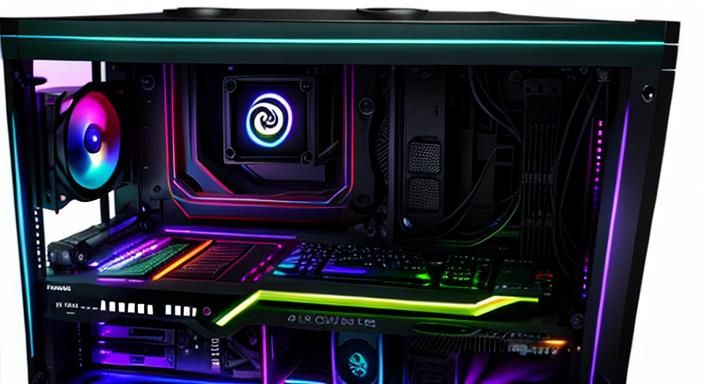 ultimate gaming pc - AI Generated Artwork - NightCafe Creator