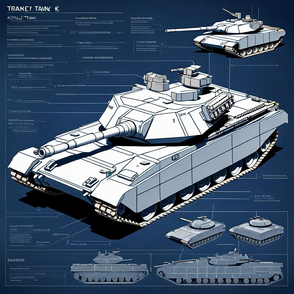 MBT Blueprint #1 - AI Generated Artwork - NightCafe Creator