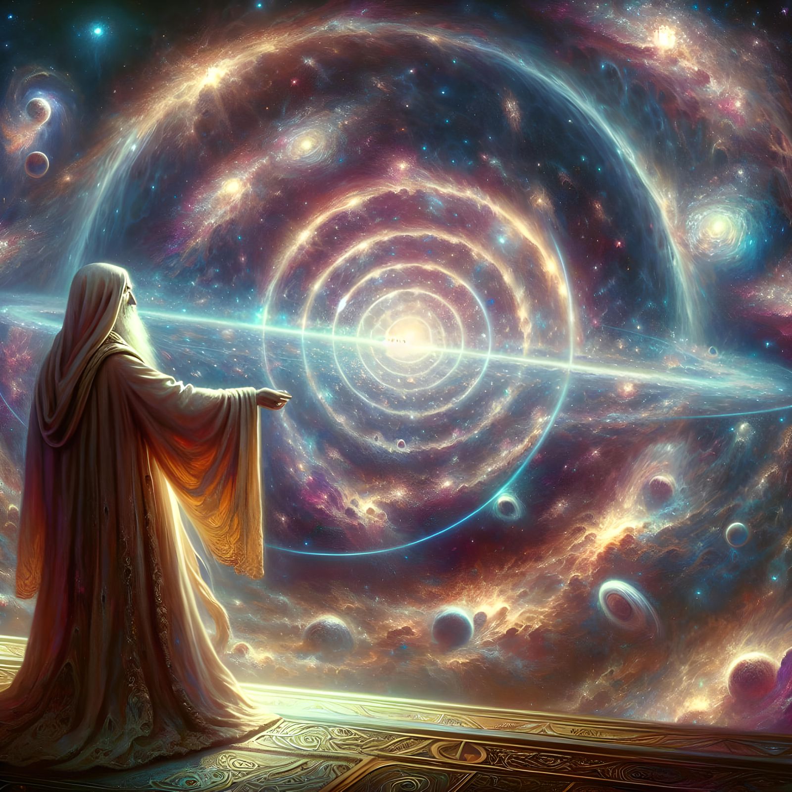 Multiverse Guide - Astral Travel - AI Generated Artwork - NightCafe Creator