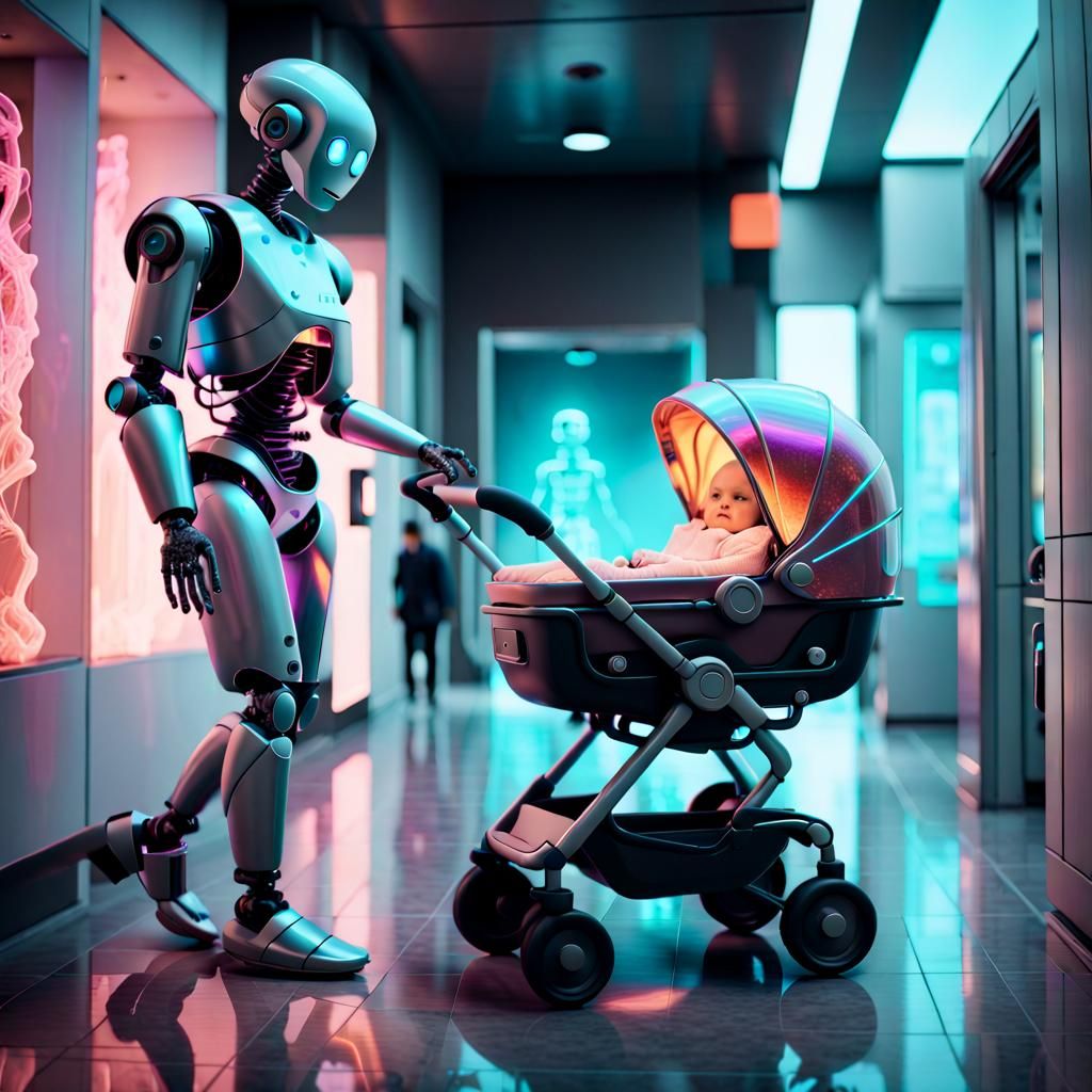 Nanny Bot II - AI Generated Artwork - NightCafe Creator