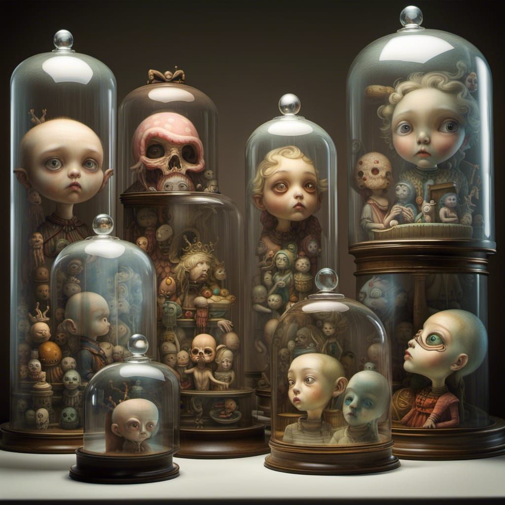 Peculiar collection of oddities_SDXL 1.0 - AI Generated Artwork ...