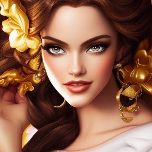 Bookish Princess IV - AI Generated Artwork - NightCafe Creator