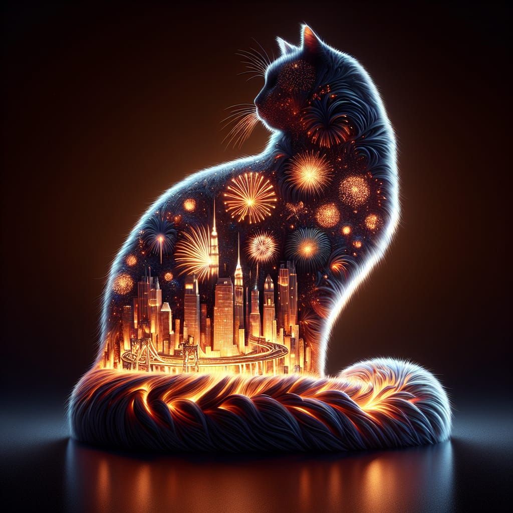 Fireworks 🎇 - AI Generated Artwork - NightCafe Creator
