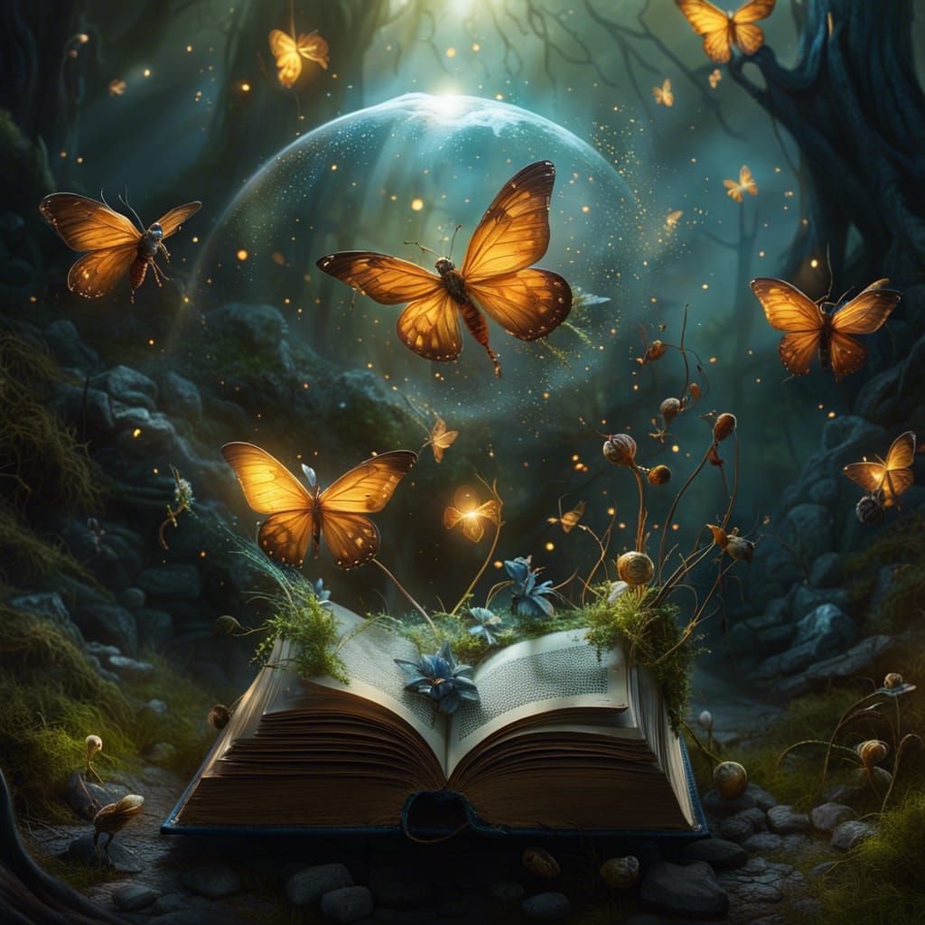 The Power of Books - AI Generated Artwork - NightCafe Creator