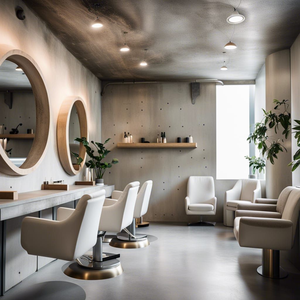 Hair Salon - AI Generated Artwork - NightCafe Creator