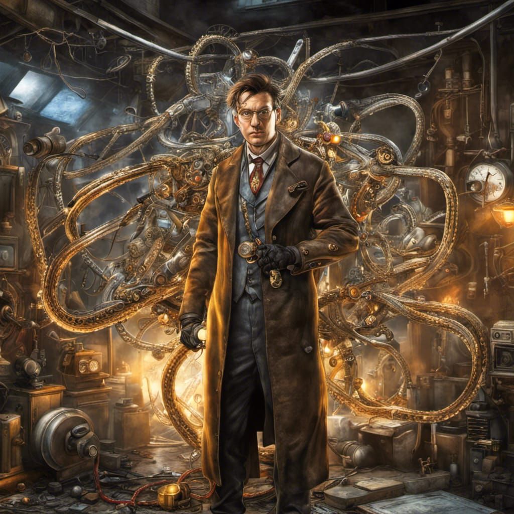 Doctor Octopus - AI Generated Artwork - NightCafe Creator