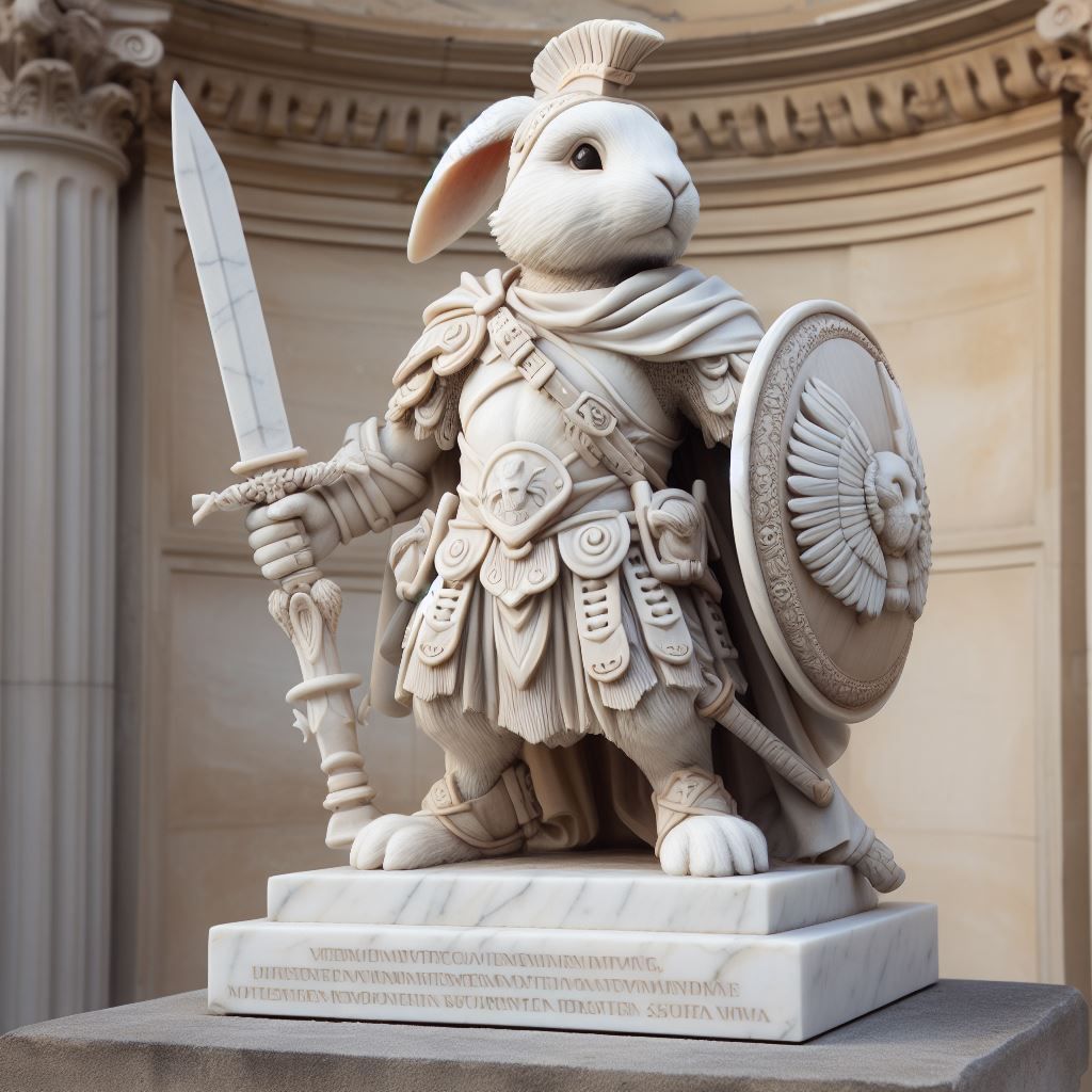 Epic Bunny - AI Generated Artwork - NightCafe Creator