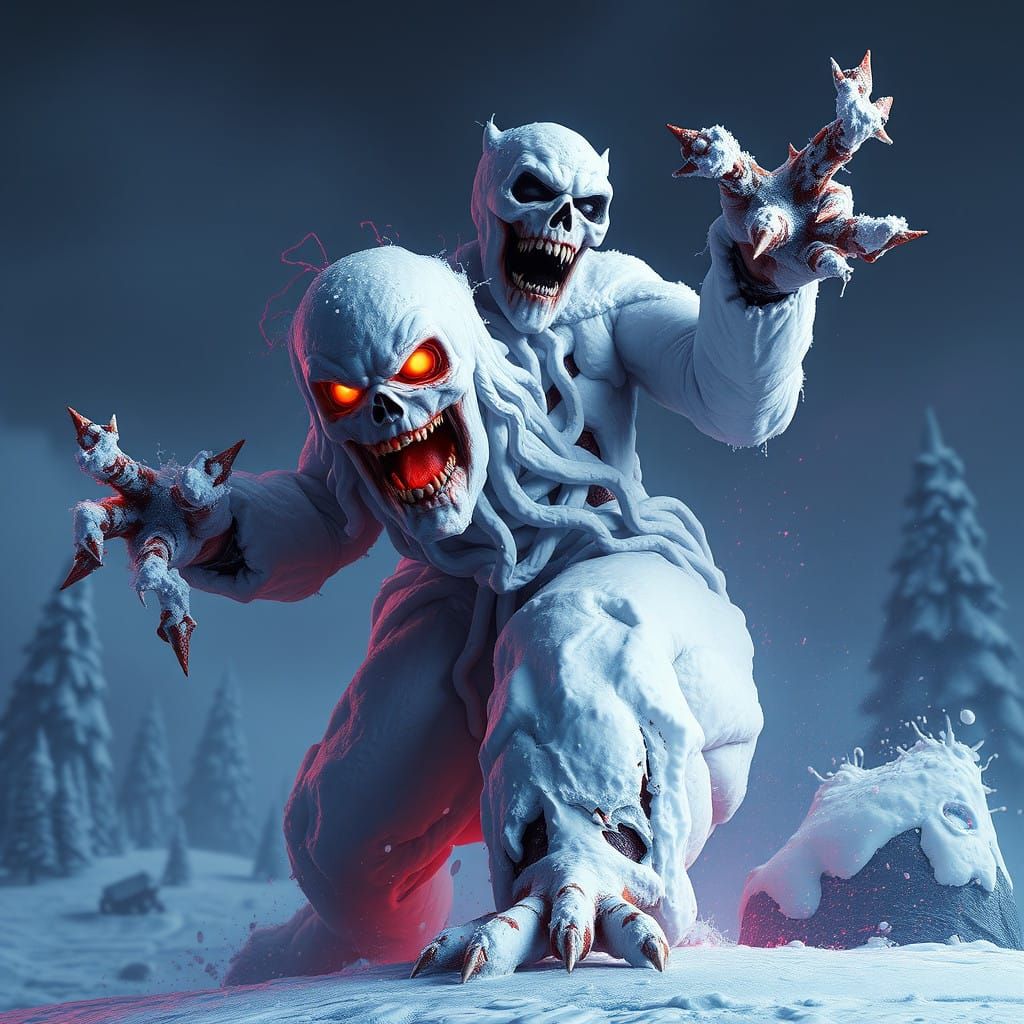 Frostus, The Snow Demon - Ethereal Frost Demon Unveiled in ...