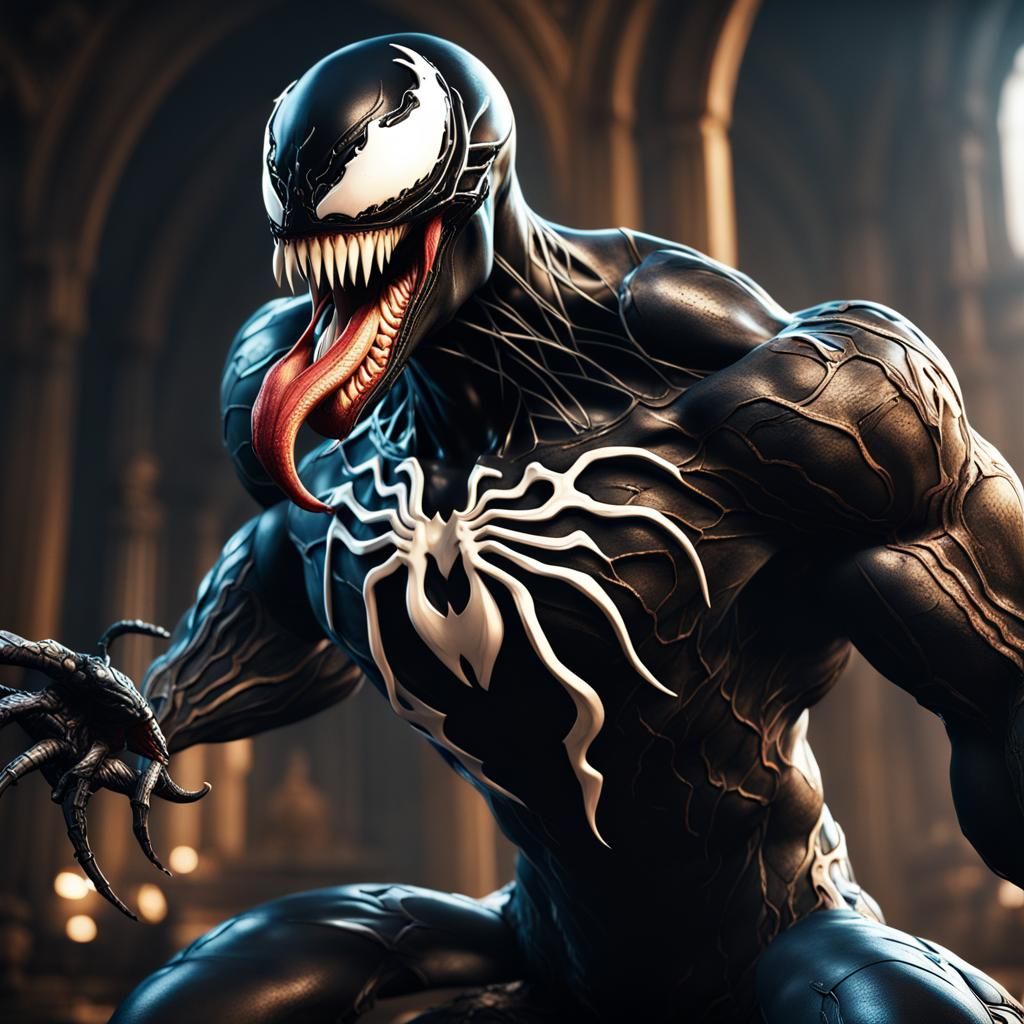 Venom - AI Generated Artwork - NightCafe Creator