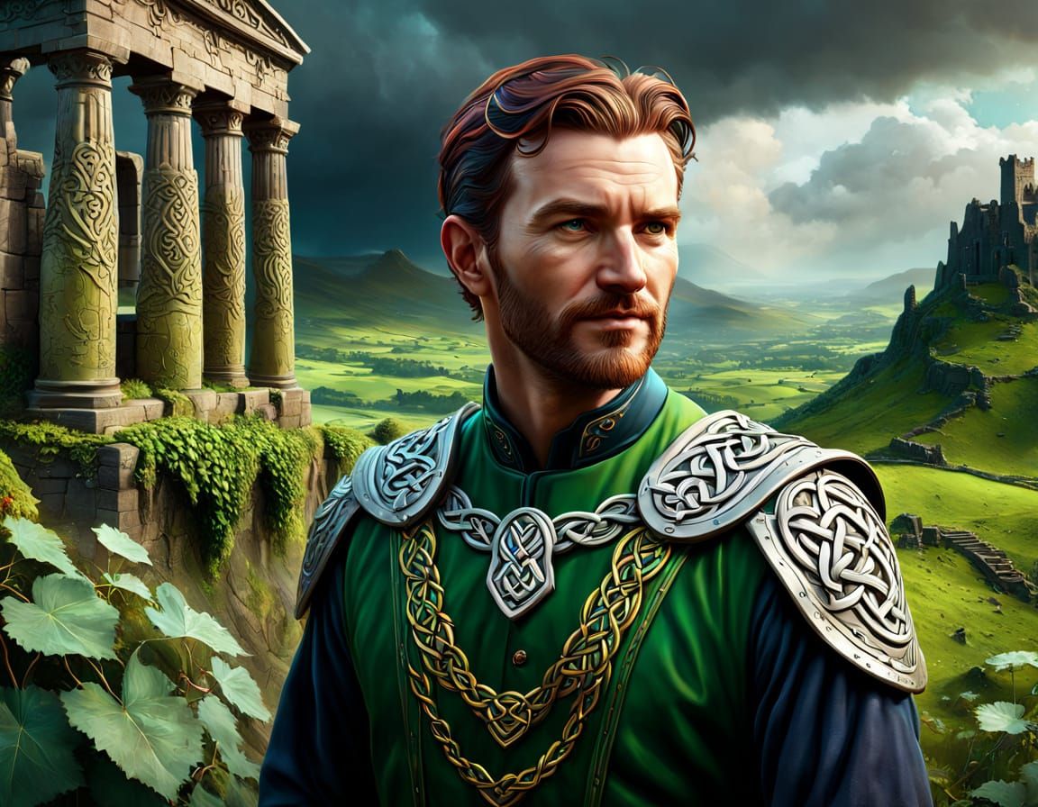 Scottish Highlander Reveals Breathtaking Celtic La... - AI Art