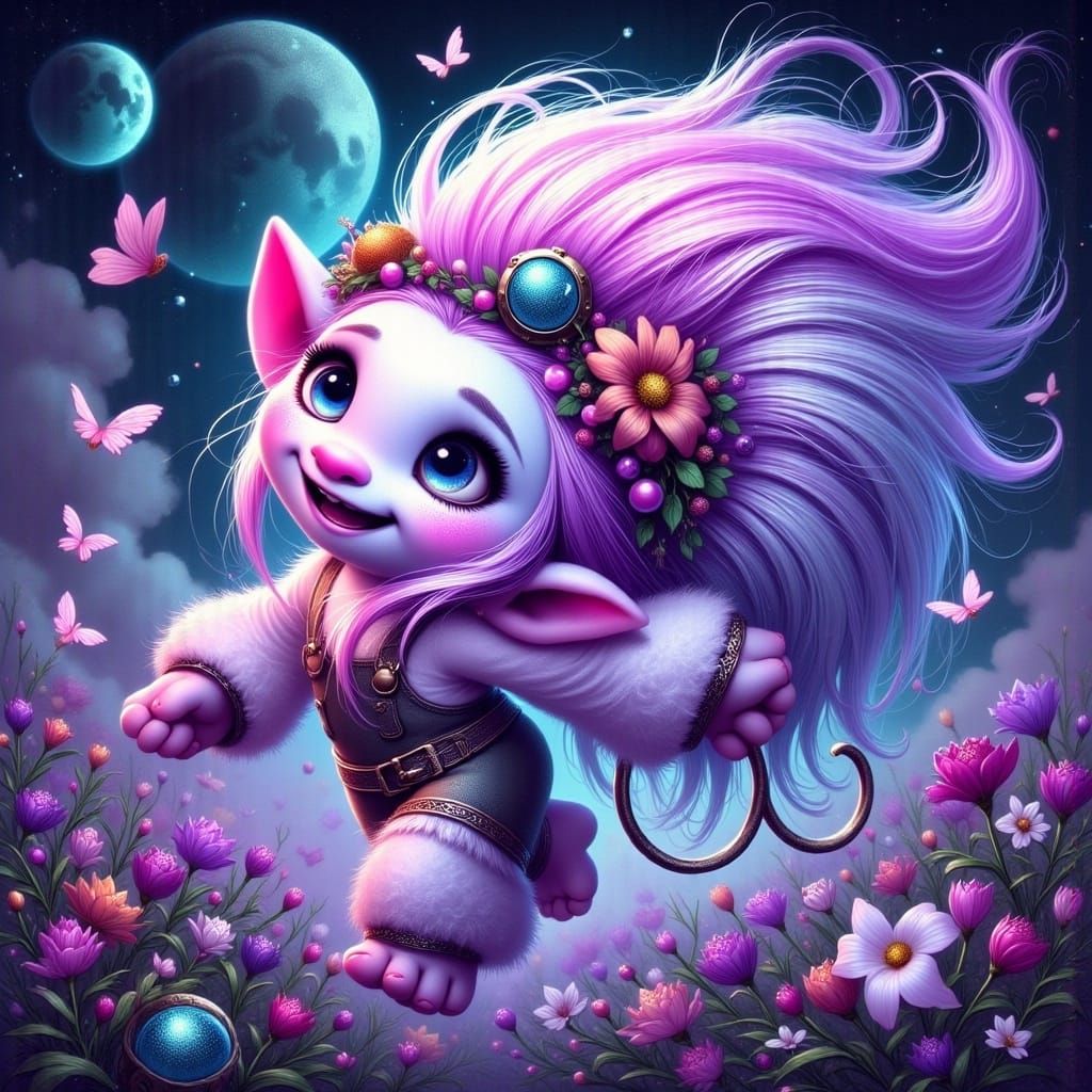 flubbity floopity, winky winky p... - AI Art