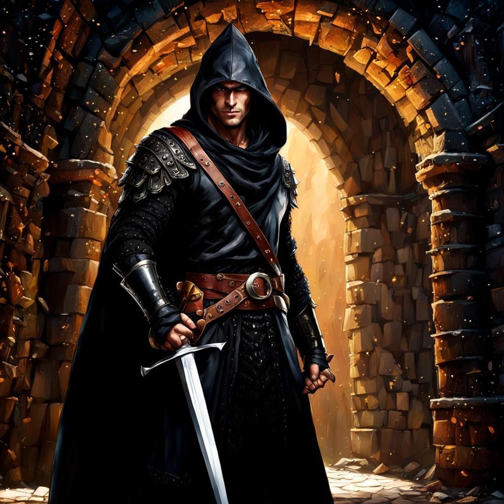 Mage/Assasin v3 - AI Generated Artwork - NightCafe Creator