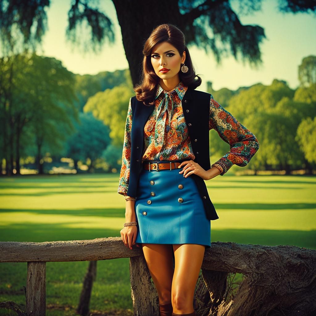 Gorgeous 1960’s woman with brown eyes, thick eyelashes wearing 1960’s ...