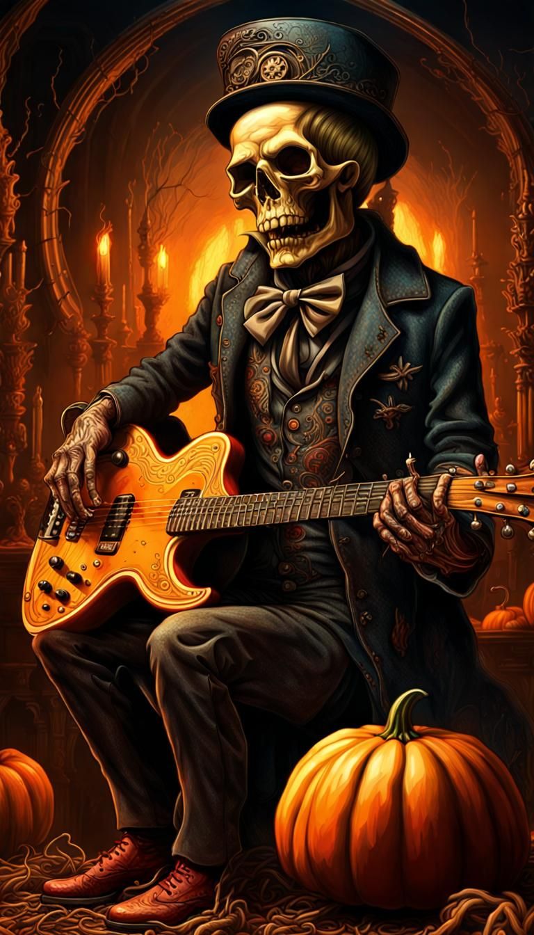 “One More Halloween Night” - AI Generated Artwork - NightCafe Creator