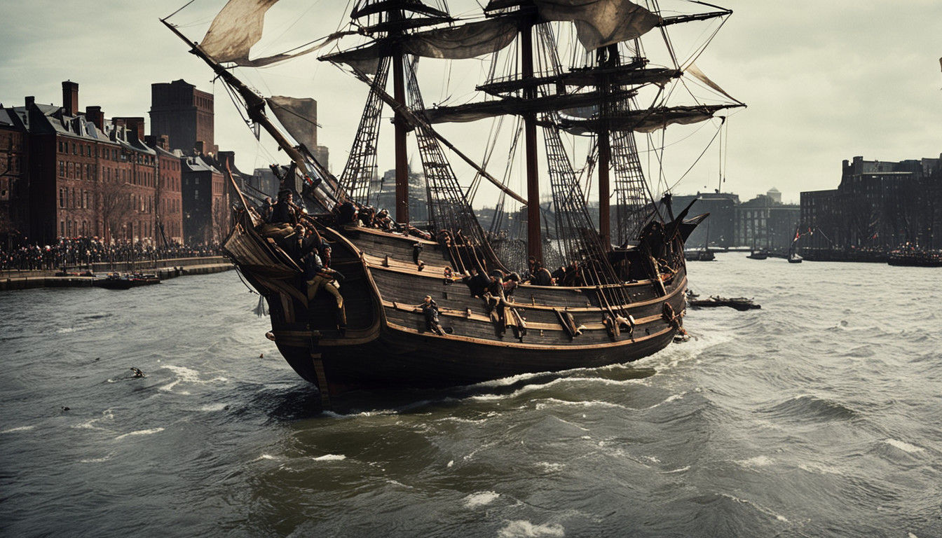 . The Stamp Act prompted protests and the formation of the Sons of ...