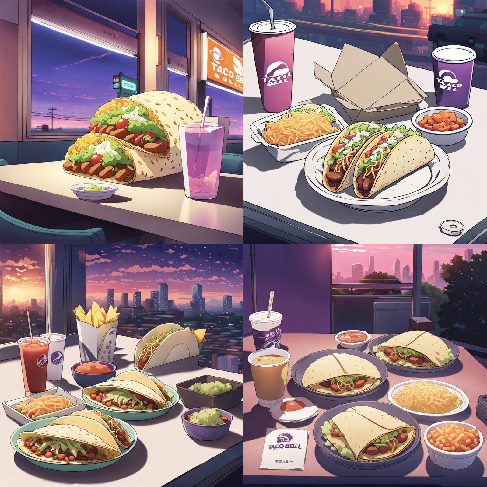 Aesthetic Taco Bell - AI Generated Artwork - NightCafe Creator