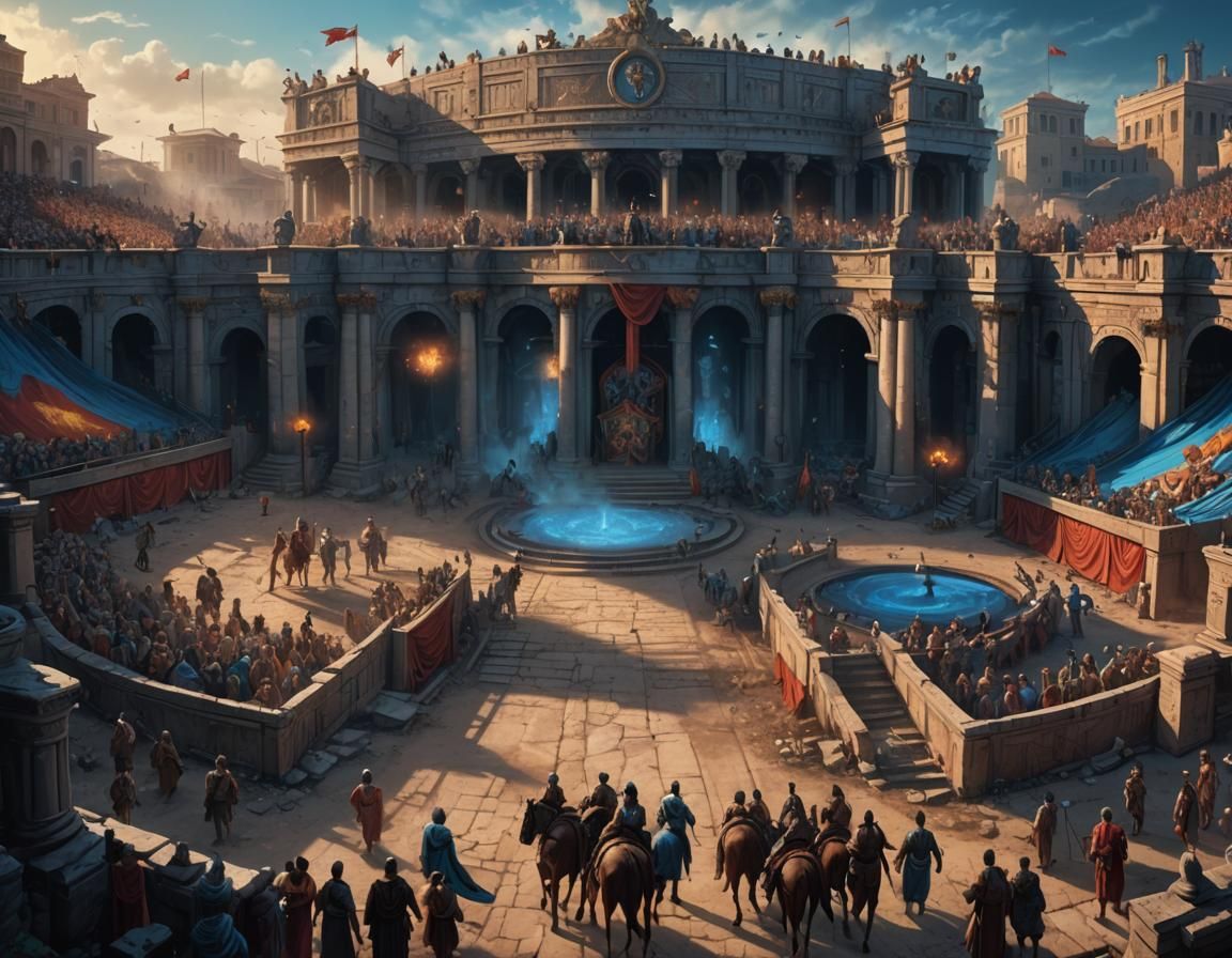 roman circus - AI Generated Artwork - NightCafe Creator