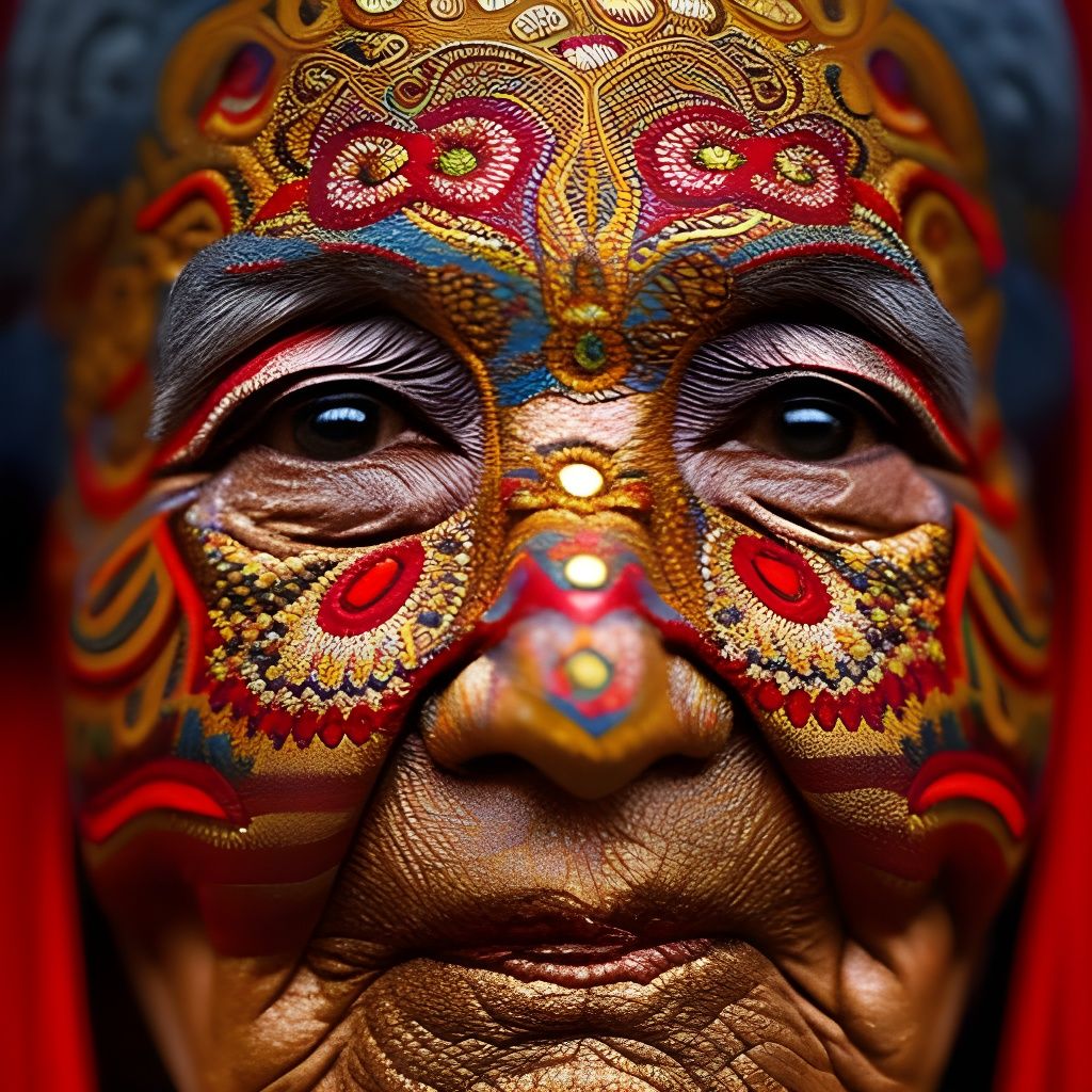 Old alien woman. - AI Generated Artwork - NightCafe Creator