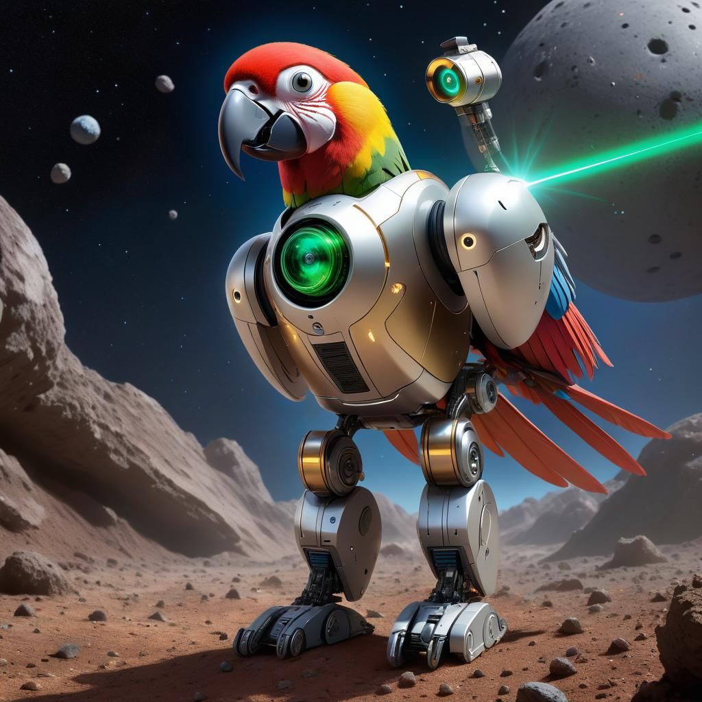 Squawk-3000 - AI Generated Artwork - NightCafe Creator