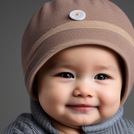 ultrarealistic cute human baby Professional photography, bokeh, natural ...